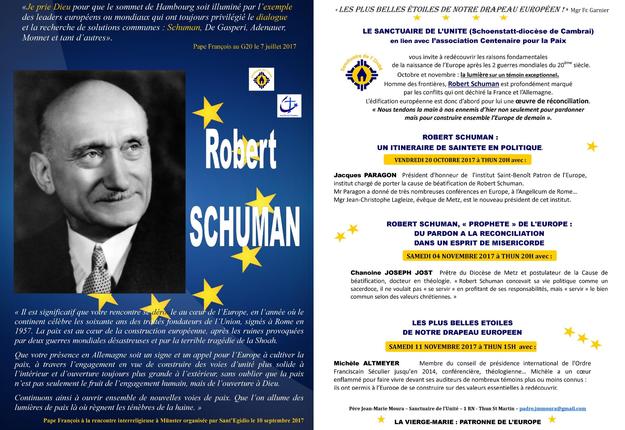 Robert Schuman : "Prophète de l'Europe"
